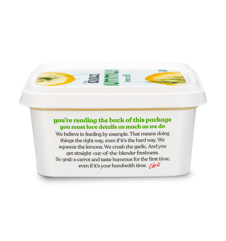 Lemon Dill Hummus – Ithaca Hummus