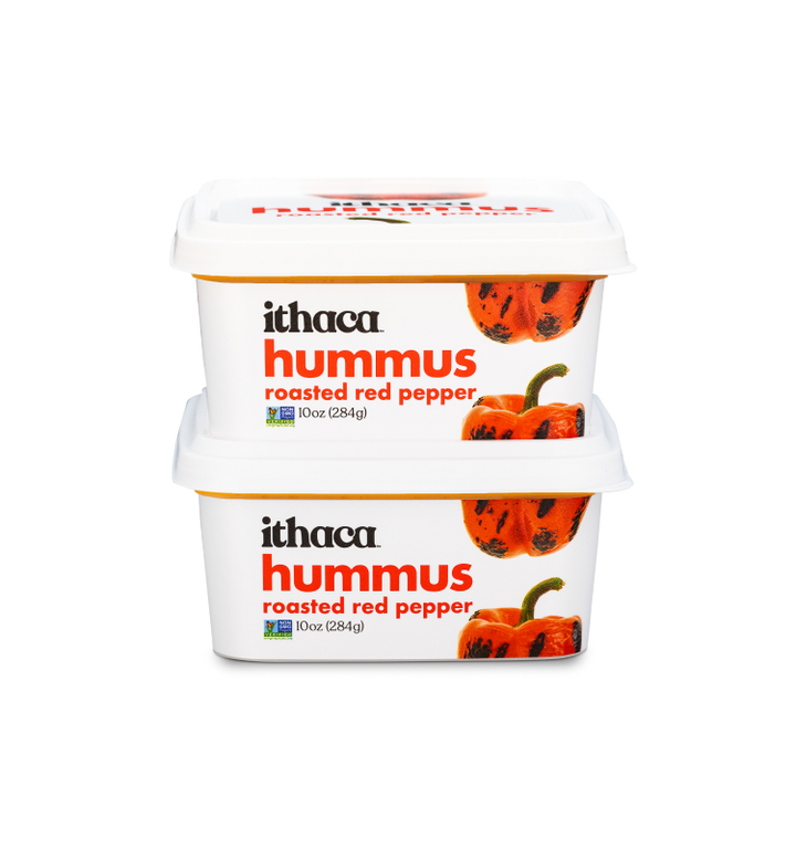 Roasted Red Pepper Hummus – Ithaca Hummus
