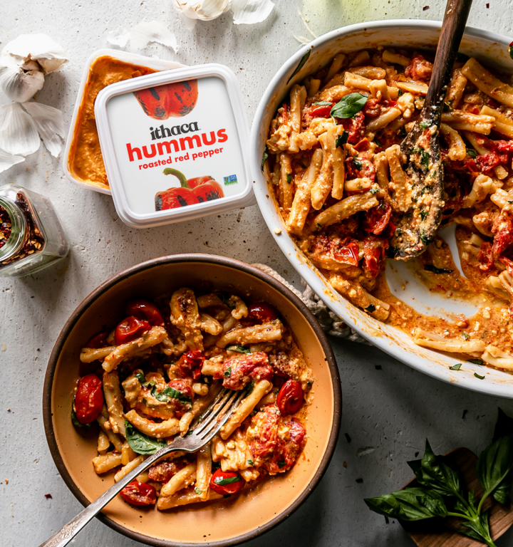 Roasted Red Pepper Hummus – Ithaca Hummus